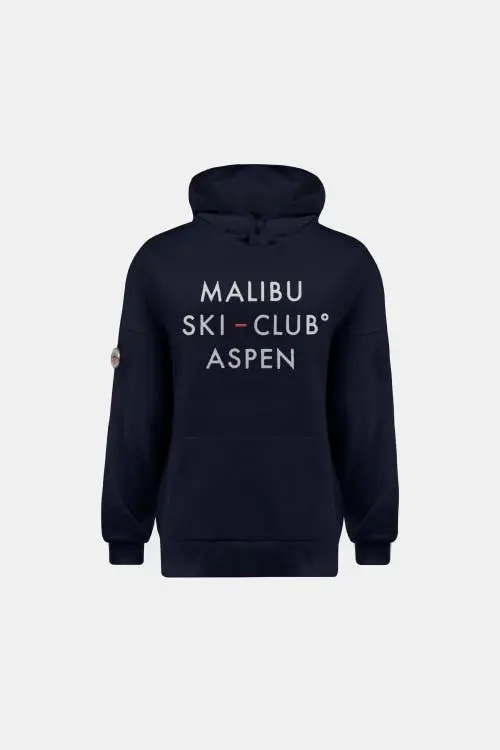 MALIBU SKI CLUB Aspen 3d Hooded Sweatshirt - Navy