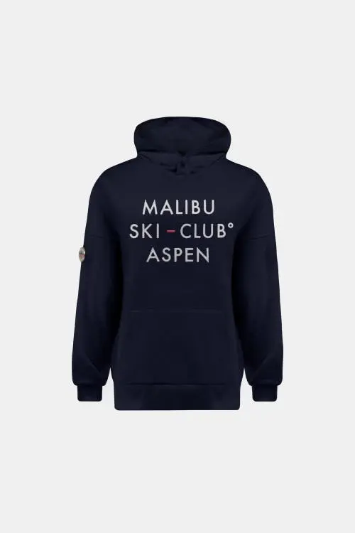 MALIBU SKI CLUB Aspen 3d Hooded Sweatshirt - Navy