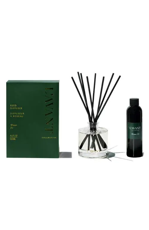 L'AVANT COLLECTIVE Winter Fir Reed Diffuser - Green