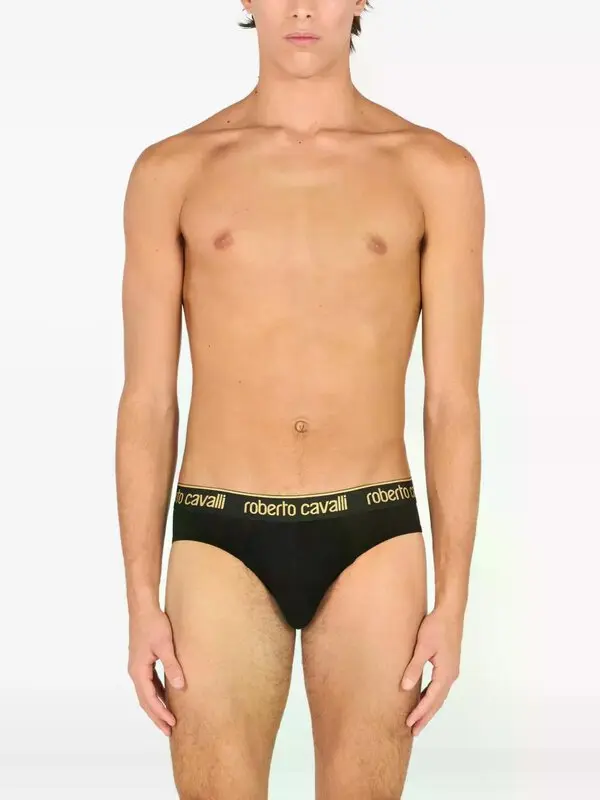 Roberto Cavalli Logo-band Briefs