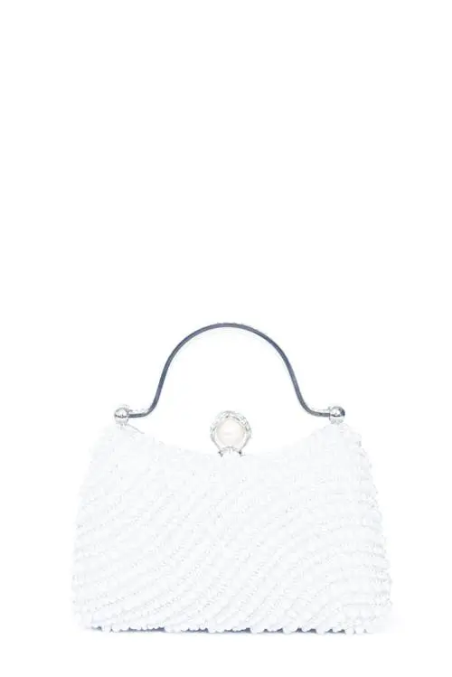 LAUREN LORRAINE Dede Clutch - Ivory