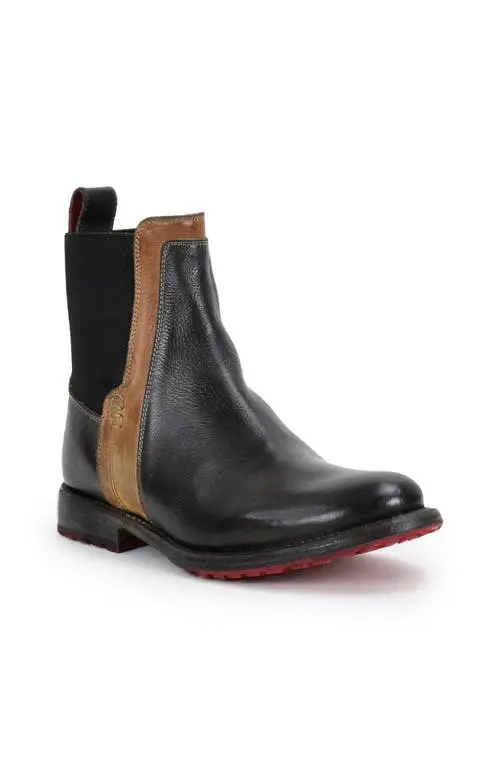 Bed Stu Ethic Chelsea Boot - Black Tan Rustic