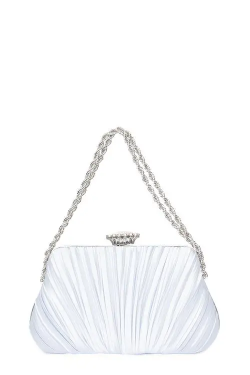 LAUREN LORRAINE Debbie Clutches - Silver