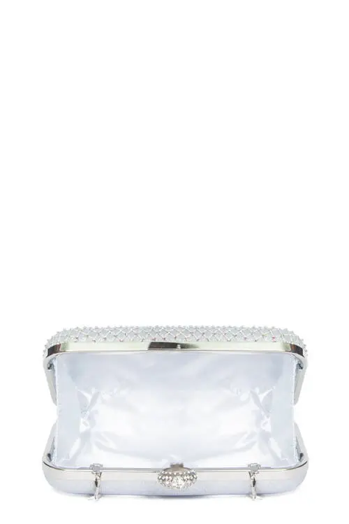 LAUREN LORRAINE Terri Clutch - Silver