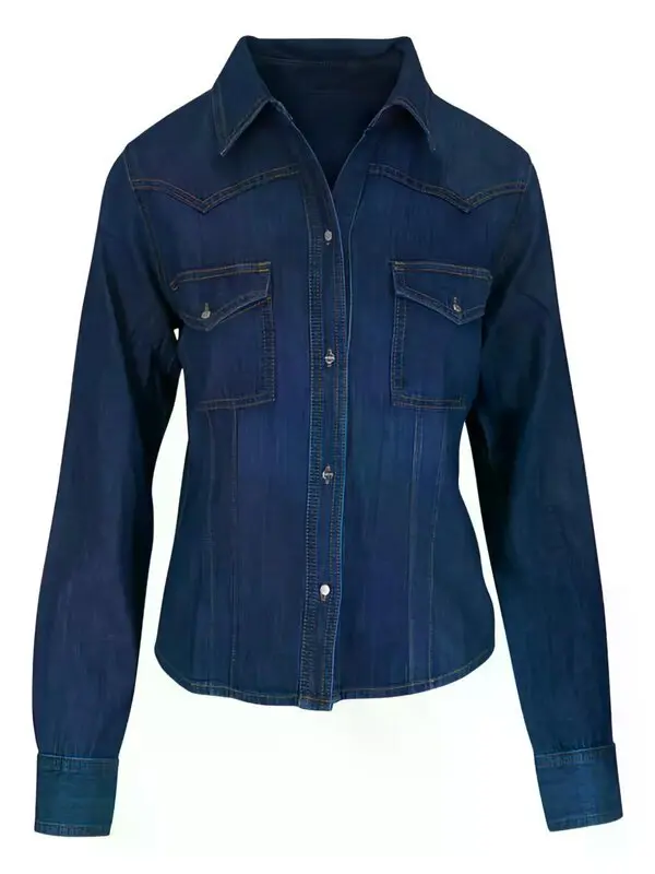 TWP Mustang Sally Pocket Shirt - Blue