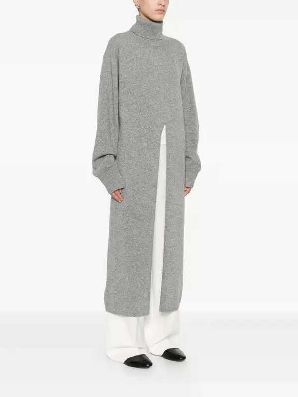 STEIN Roll-neck Wool Dress