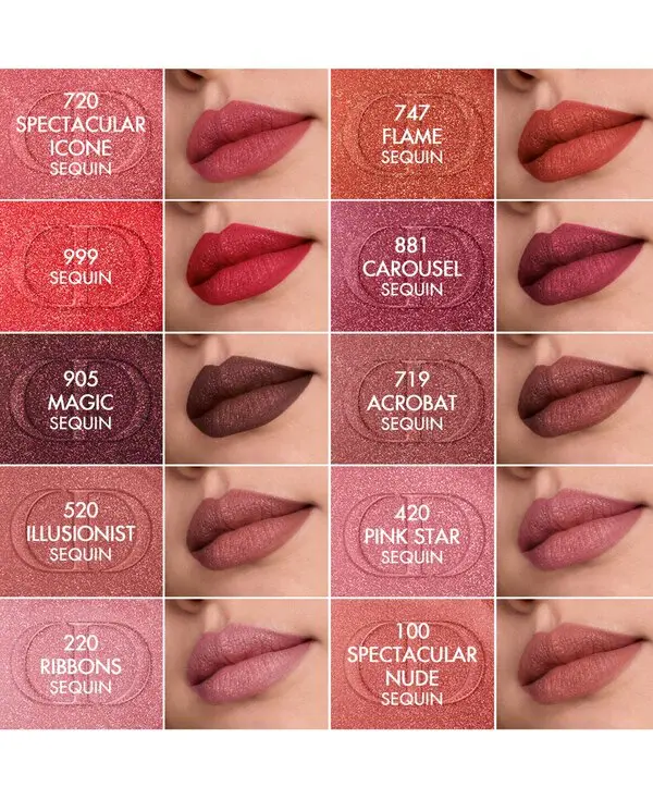 Dior Rouge Forever Limited Edition Liquid Sequin Duo Lipstick