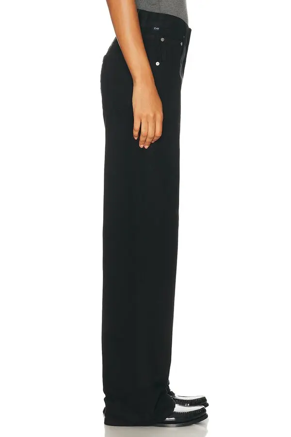 Citizens Of Humanity Ayla Baggy Jeans - Solid Black