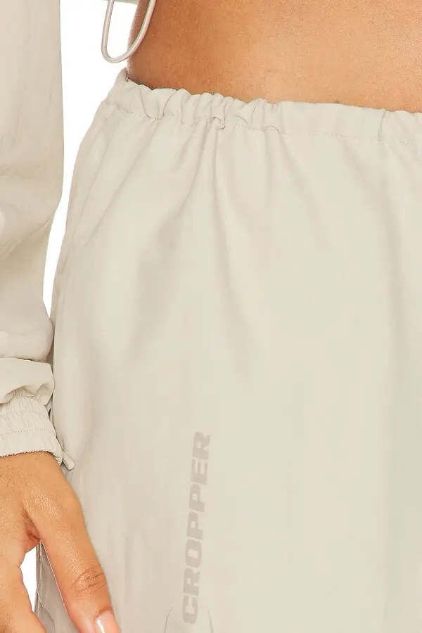 JADE CROPPER Track Pant - Beige