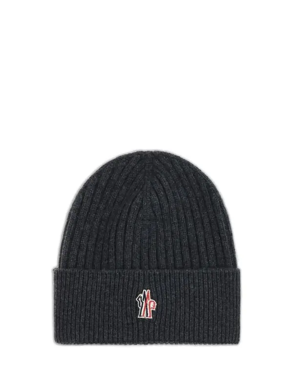 Moncler Beanie Hat - Black