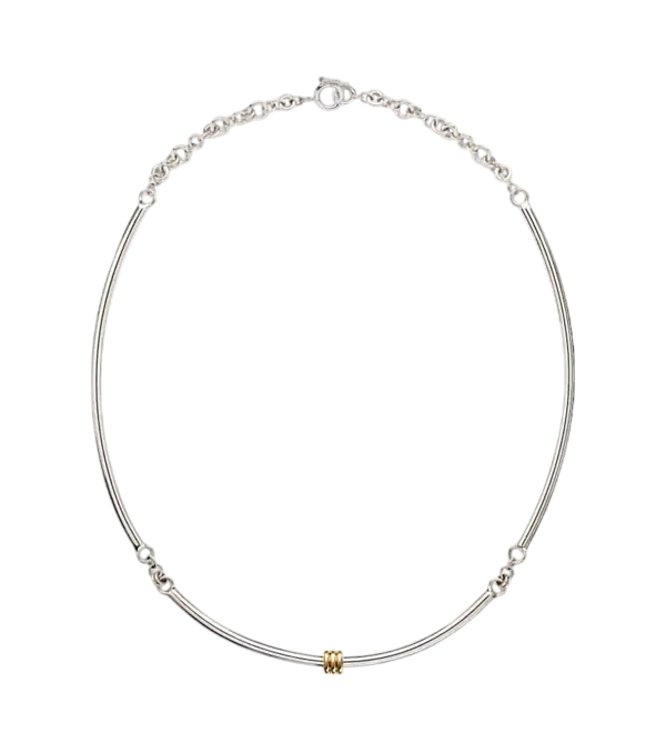 SPINELLI KILCOLLIN Helio Tria Necklace - Silver