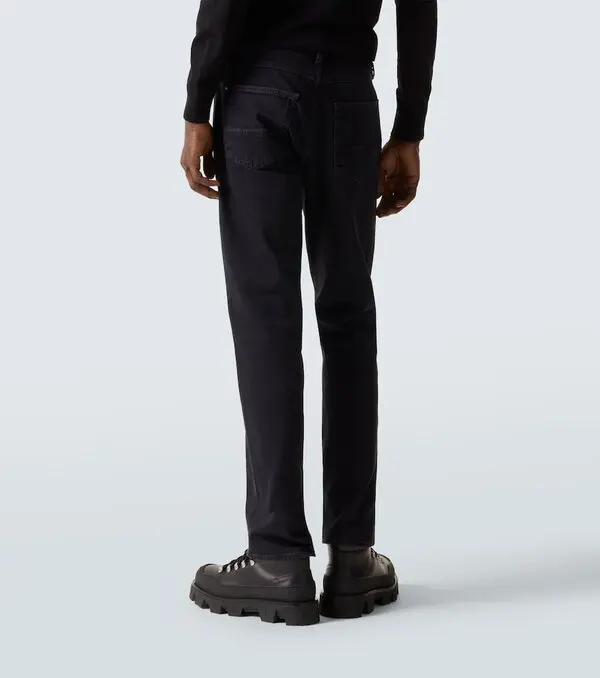 Stone Island Mid-rise Slim Jeans