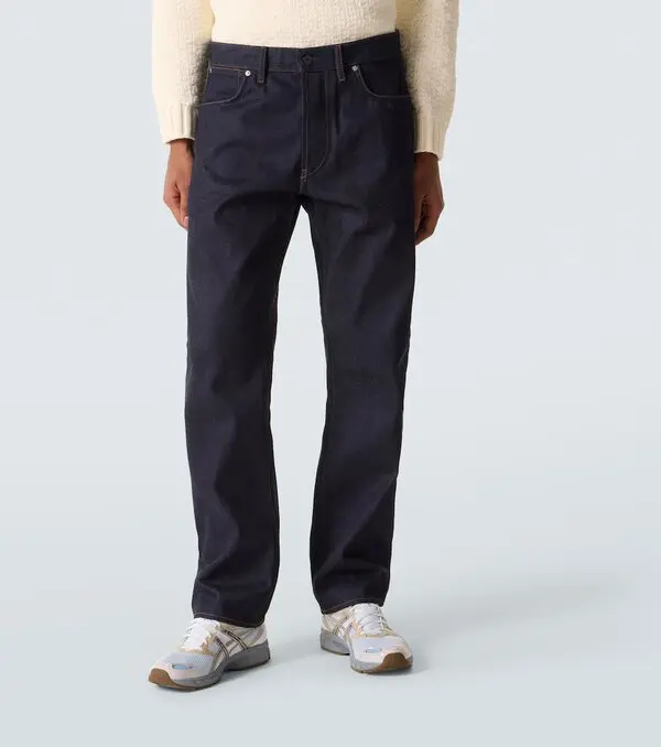Stone Island Mid-rise Straight Jeans