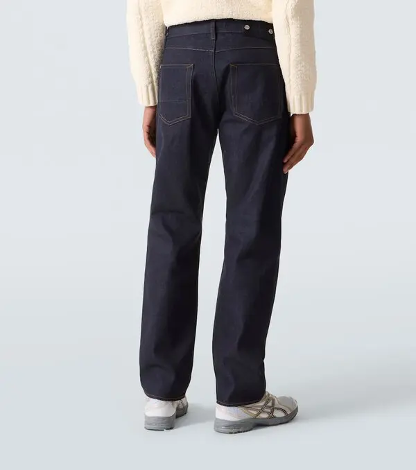 Stone Island Mid-rise Straight Jeans