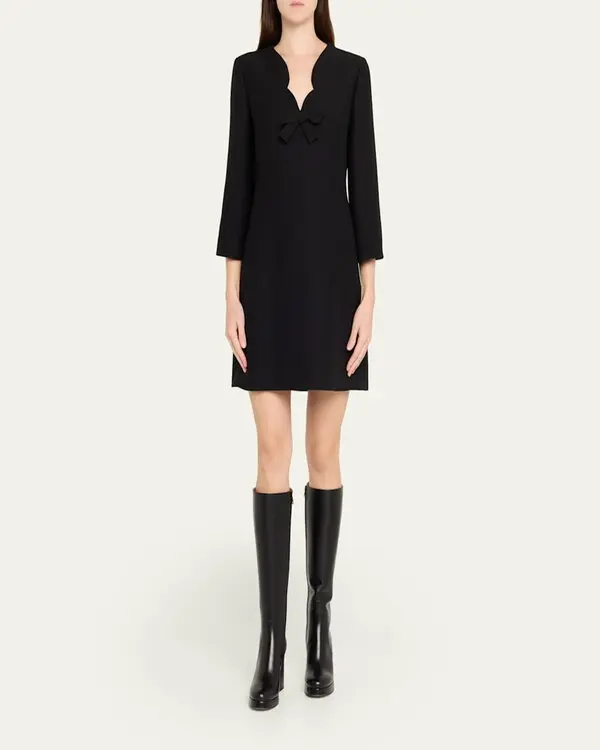 Valentino Garavani 90mm Fawcette Platform Leather Knee-high Boots
