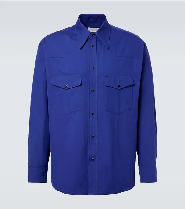 LEMAIRE Cotton Twill Western Shirt