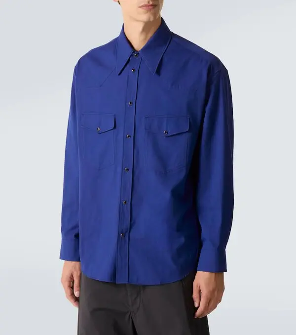 LEMAIRE Cotton Twill Western Shirt