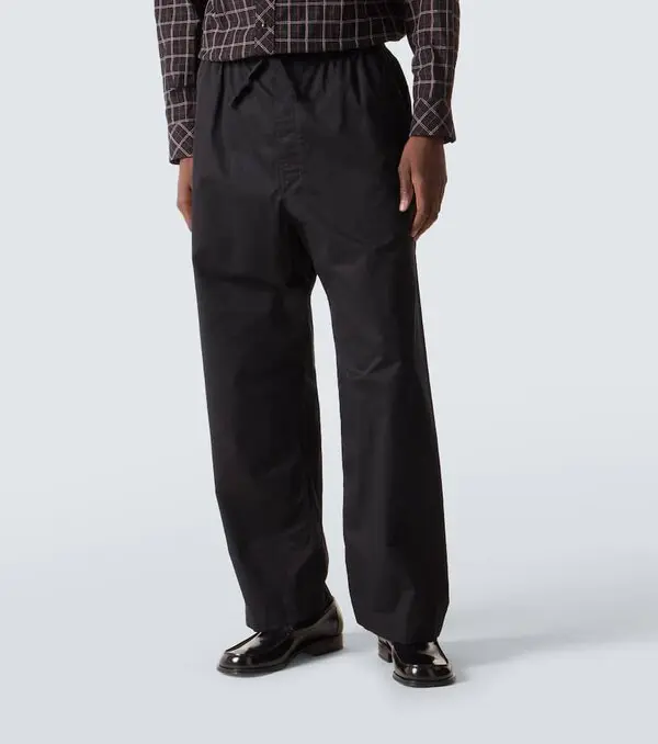 LEMAIRE Cotton Satin Pajama Pants