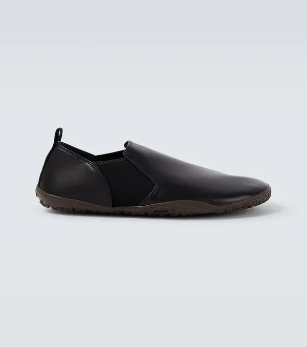 LEMAIRE Vibram Leather Slip-on Shoes