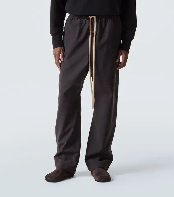 Fear Of God Drawstring Wide-leg Trousers