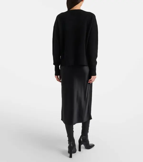 JOSEPH Cashmere-blend Crewneck Sweater