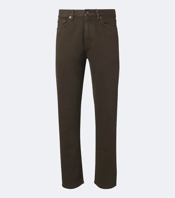 Zegna Mid-rise Slim Jeans - Green
