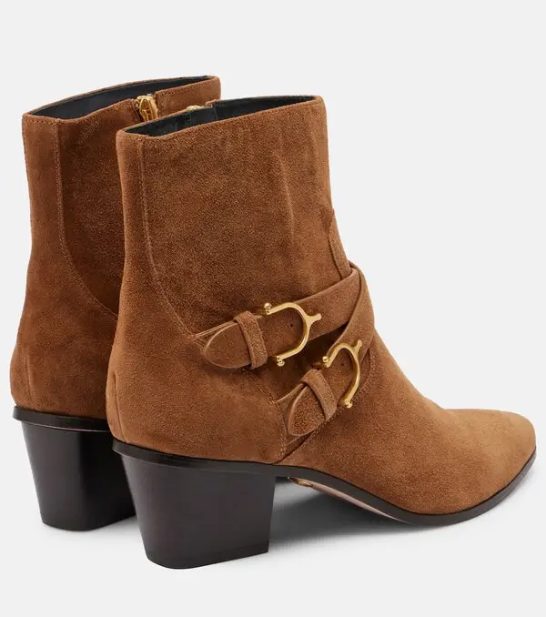 Veronica Beard Ashby 50 Suede Ankle Boots