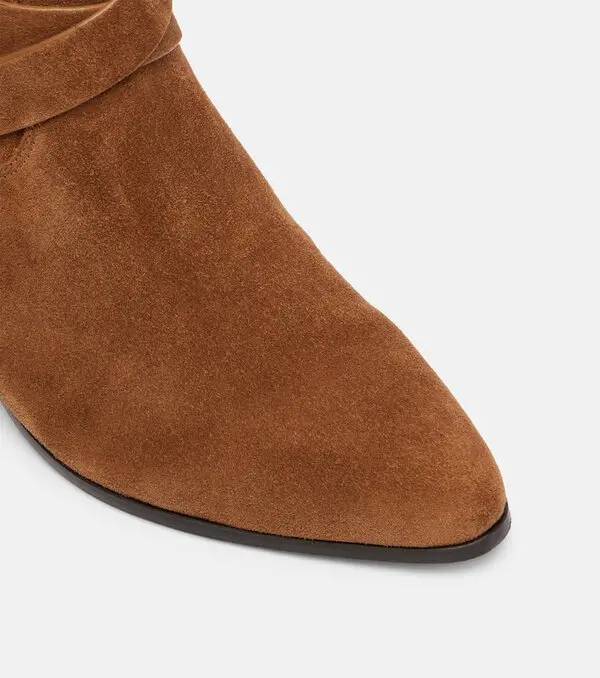 Veronica Beard Ashby 50 Suede Ankle Boots