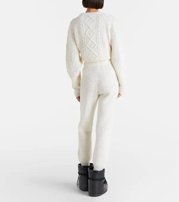 Perfect Moment Crystal Wool Sweatpants