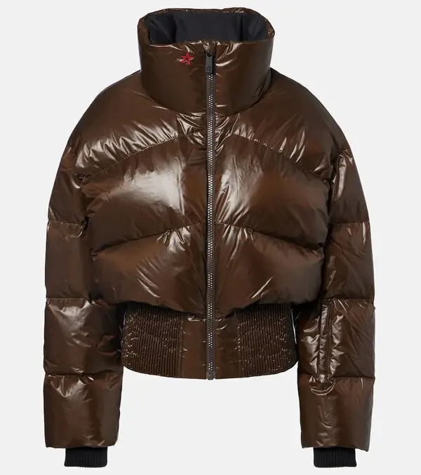 Perfect Moment Auretta Down Ski Jacket - Brown