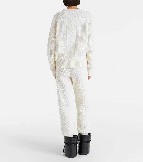 Perfect Moment Crystal Wool Sweater