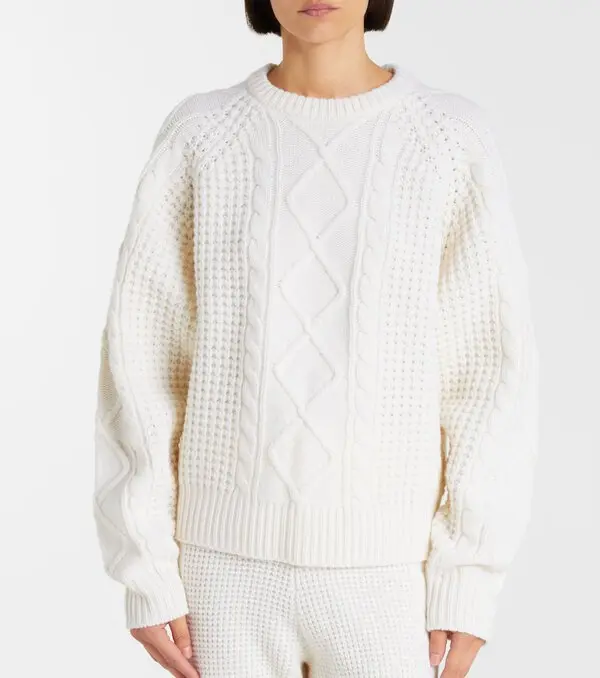 Perfect Moment Crystal Wool Sweater
