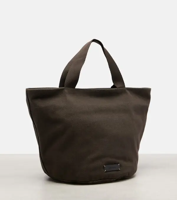 THE ROW Medium Canvas Tote Bag - Brown