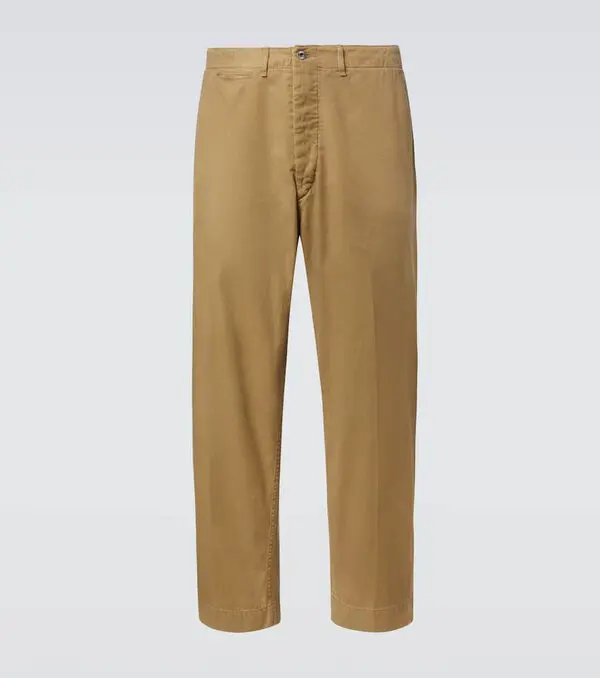 A.PRESSE Vintage Cotton Chinos