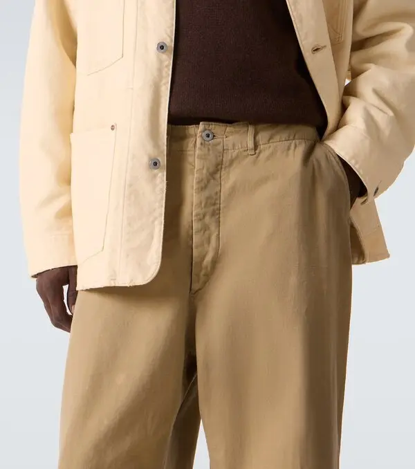 A.PRESSE Vintage Cotton Chinos
