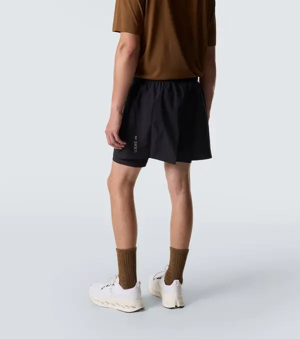 Loewe X On Running Shorts - Black