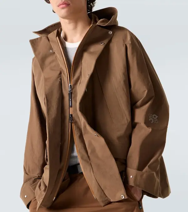 Loewe Hooded Technical Jacket