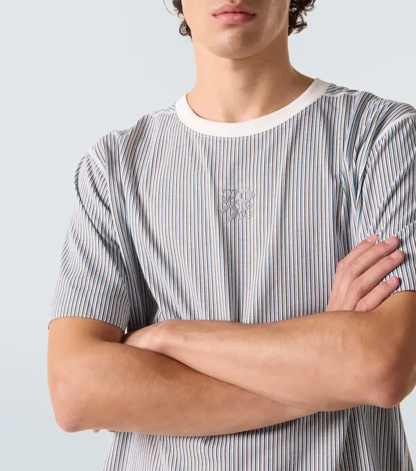 Loewe X On Striped T-shirt