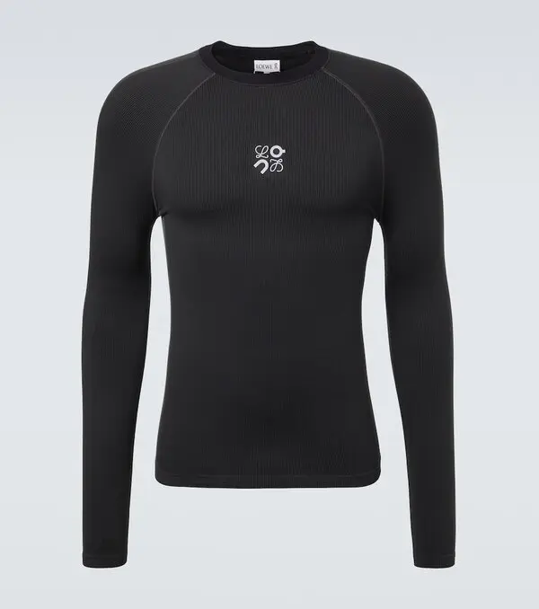 Loewe X On Logo Technical Top - Black