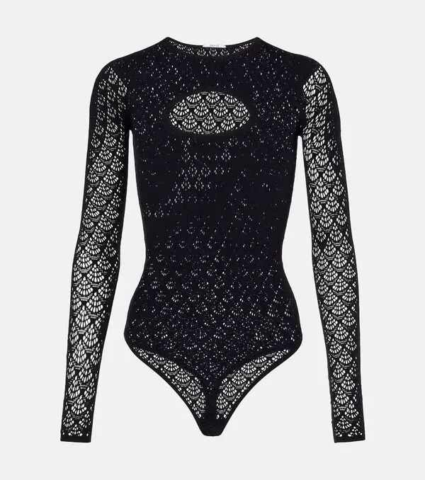 Wolford Cutout Lace Bodysuit