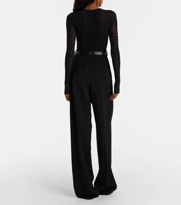 Wolford Cutout Lace Bodysuit - Black
