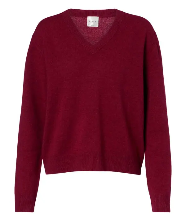 LESET Jesse Wool Sweater - Burgundy