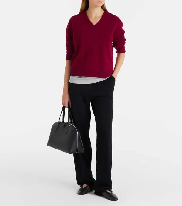 LESET Jesse Wool Sweater - Burgundy