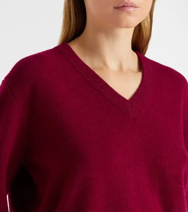LESET Jesse Wool Sweater - Burgundy