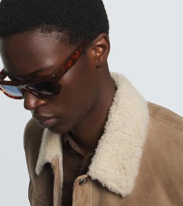 JACQUES MARIE MAGE Cleavon 57 Rectangular Sunglasses