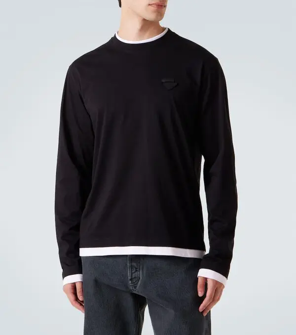 Prada Cotton Jersey Sweatshirt