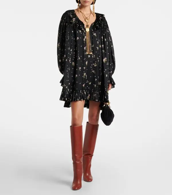 AQUAZZURA Sellier 105 Leather Knee-high Boots - Brown