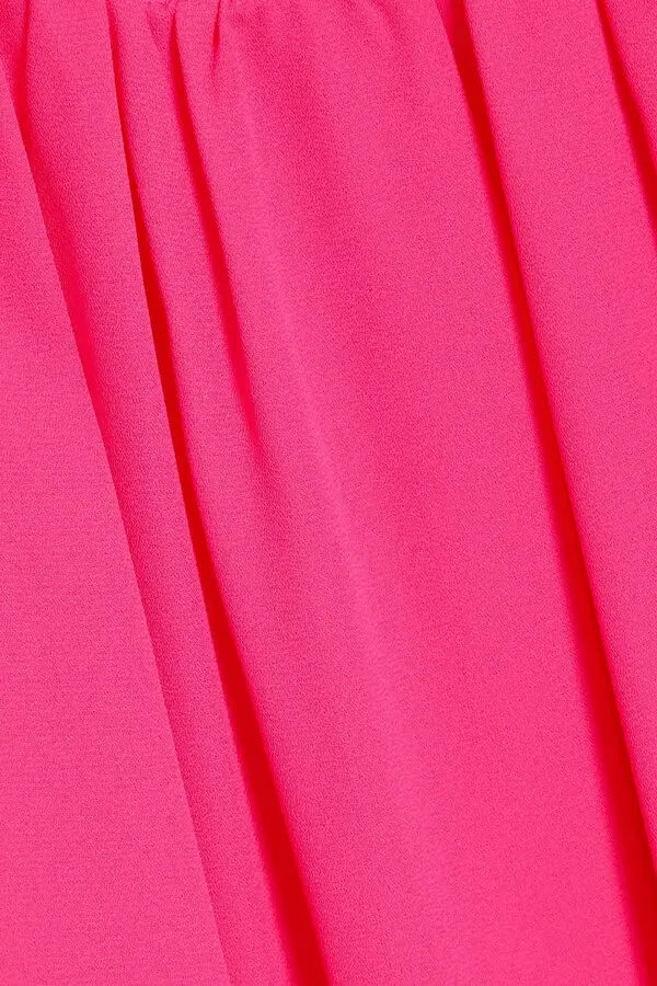 Carolina Herrera Cape-effect Crepe Gown