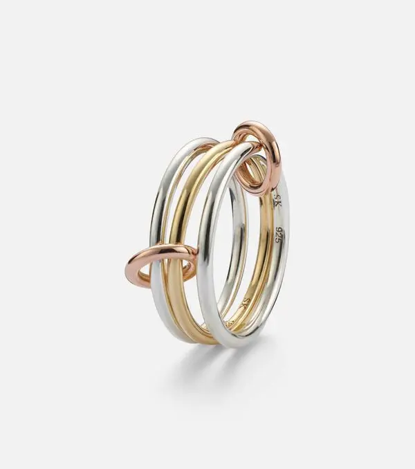 SPINELLI KILCOLLIN Solarium Ring In 18kt Gold And Sterling