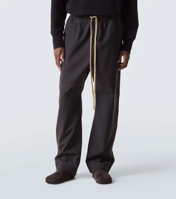 Fear Of God Drawstring Wide-leg Pants